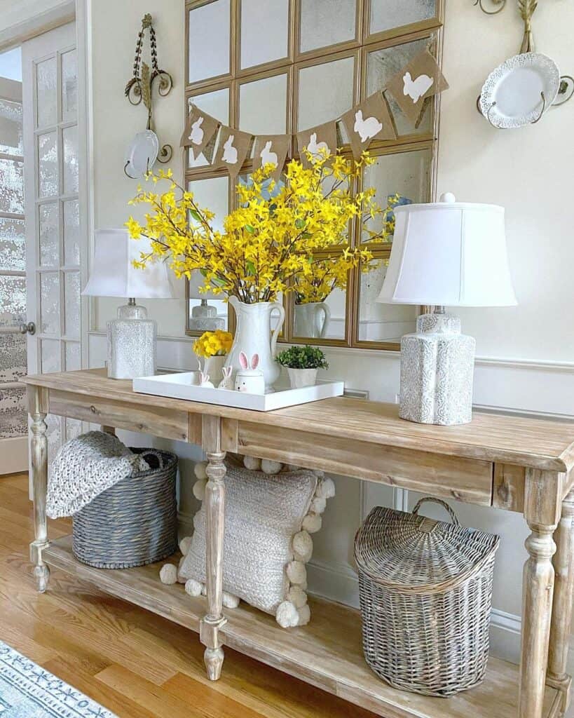 22 Farmhouse Easter Decor Ideas