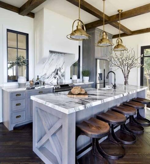 45 Farmhouse Kitchen Island Ideas to Update the Heart of Your Home