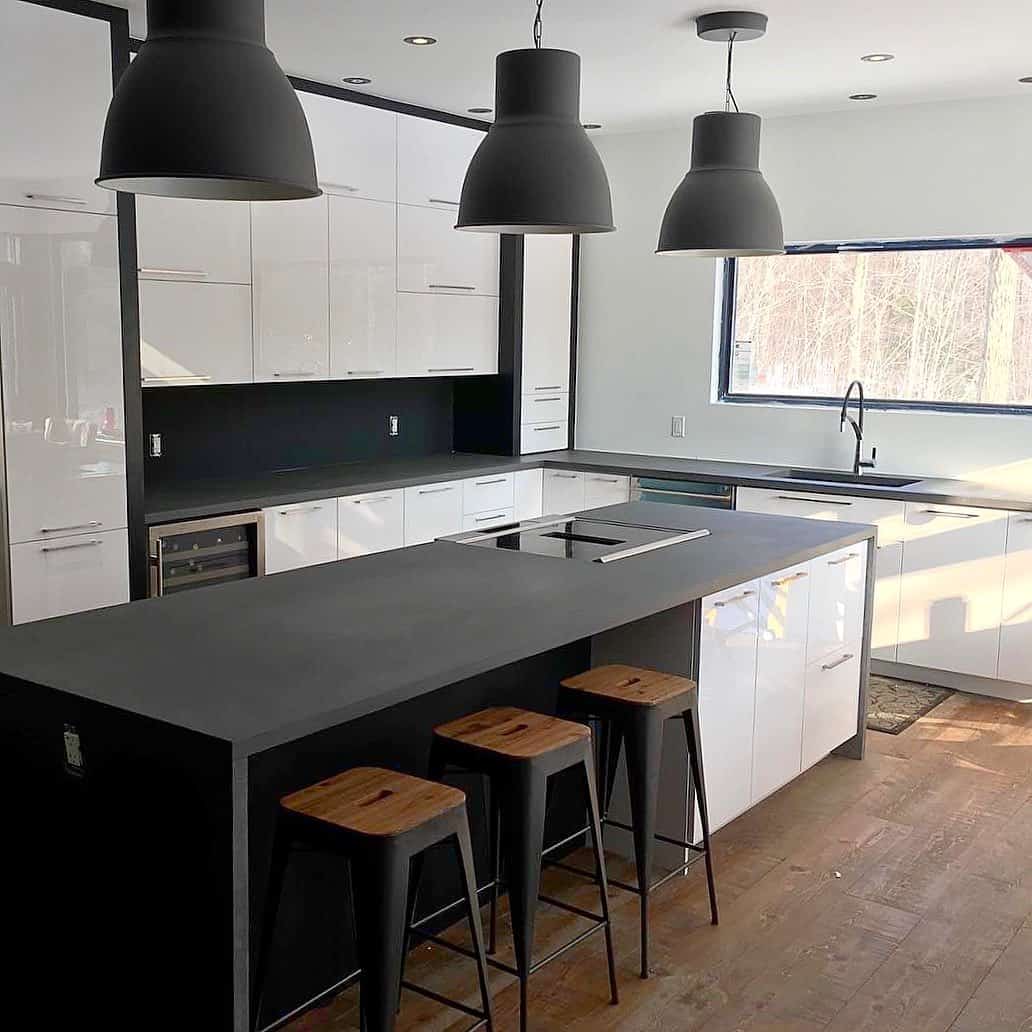22 Black Kitchen Backsplash Ideas That Add Depth and Drama