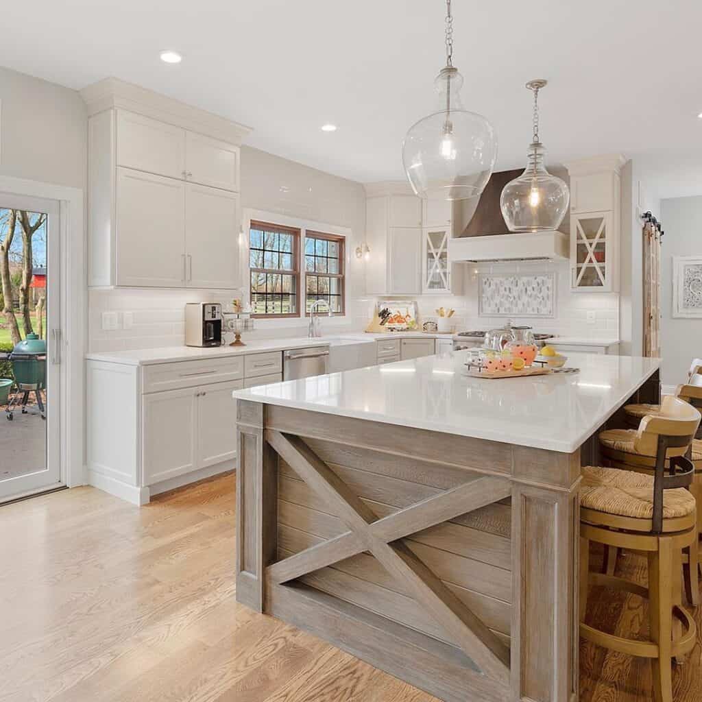 45 Farmhouse Kitchen Island Ideas to Update the Heart of Your Home