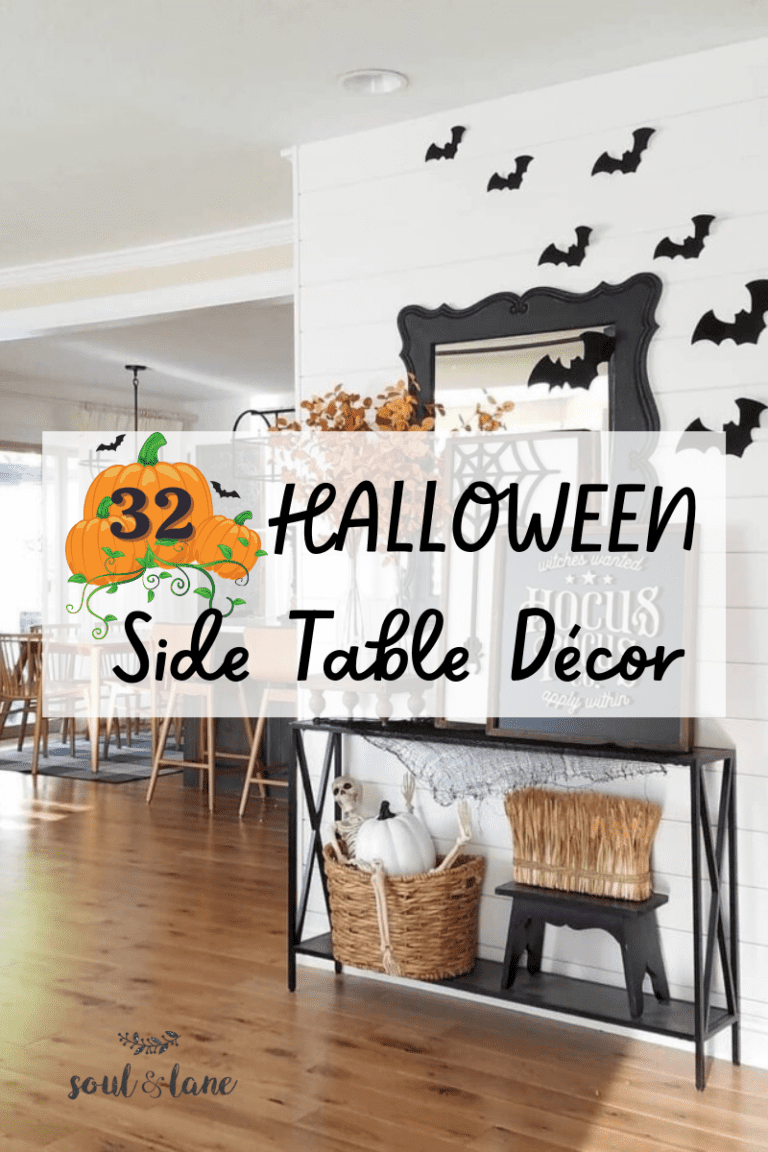 33 Spooky-Chic Halloween Side Table Decor to Amuse Guests