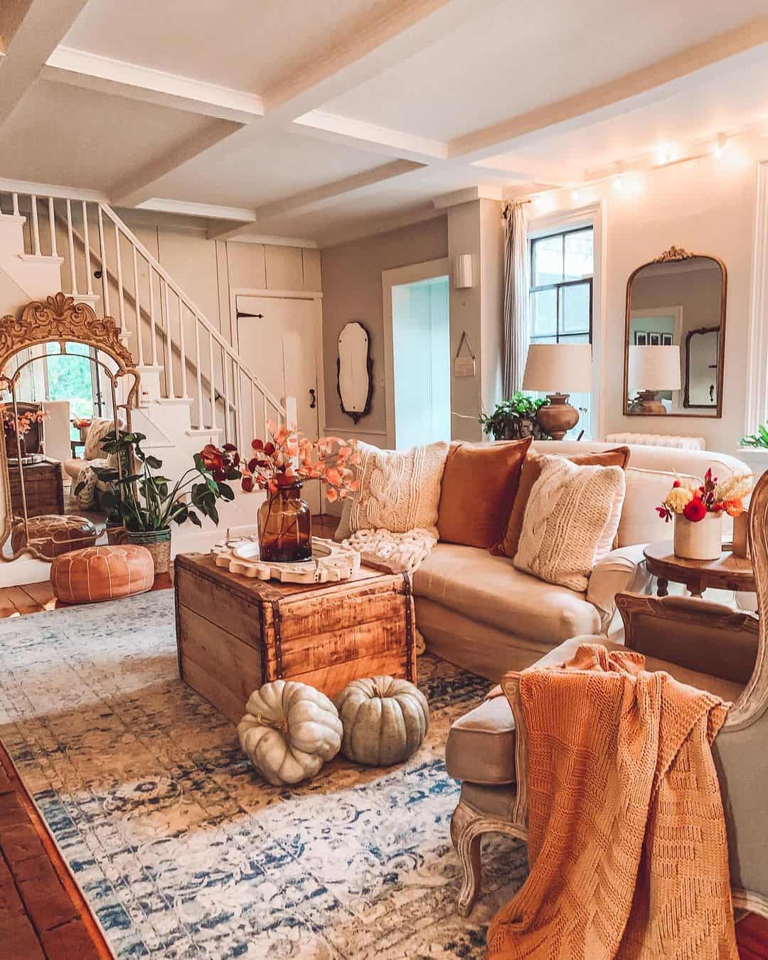 31 Farmhouse Fall Décor Ideas to Transform Your Home This Autumn Season