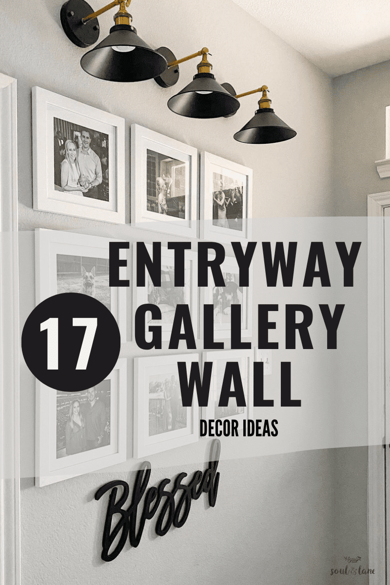 18 Entryway Gallery Wall Ideas that Will Make a Great First Impression