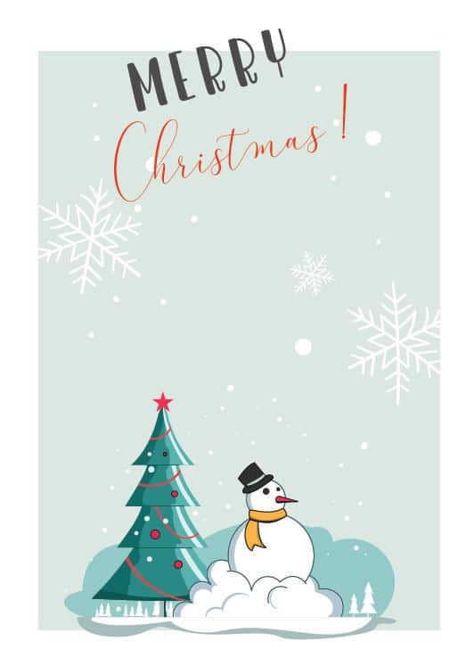 26 Free Printable Christmas and New Year Cards - Soul & Lane