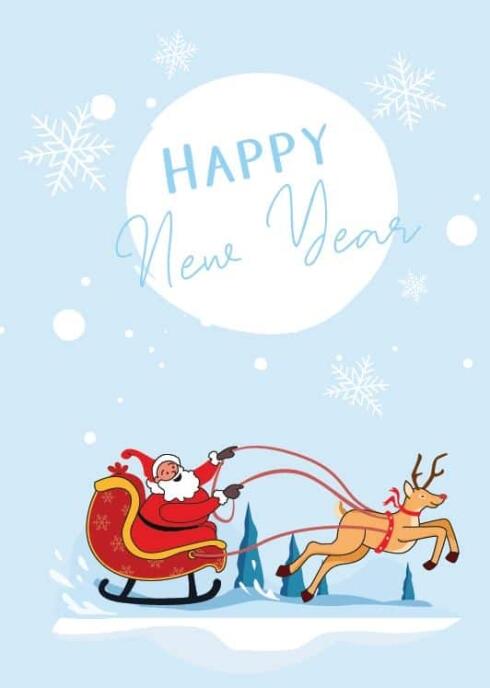 26 Free Printable Christmas and New Year Cards - Soul & Lane