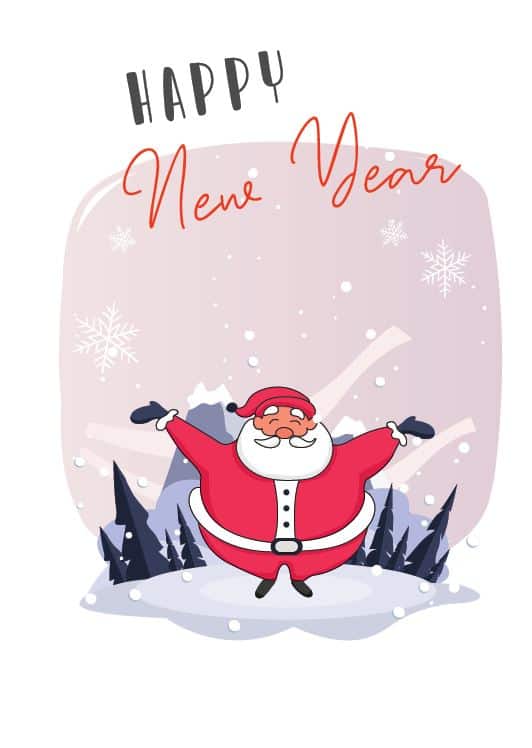 26 Free Printable Christmas and New Year Cards - Soul & Lane
