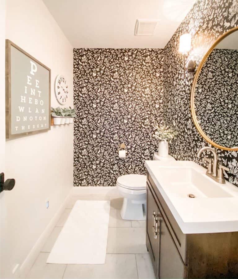 25 Visually Stunning Bathroom Accent Wall Ideas