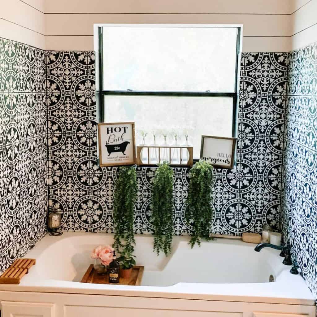 19 Easy and Effortless Ideas How to Decorate a Tub Surround