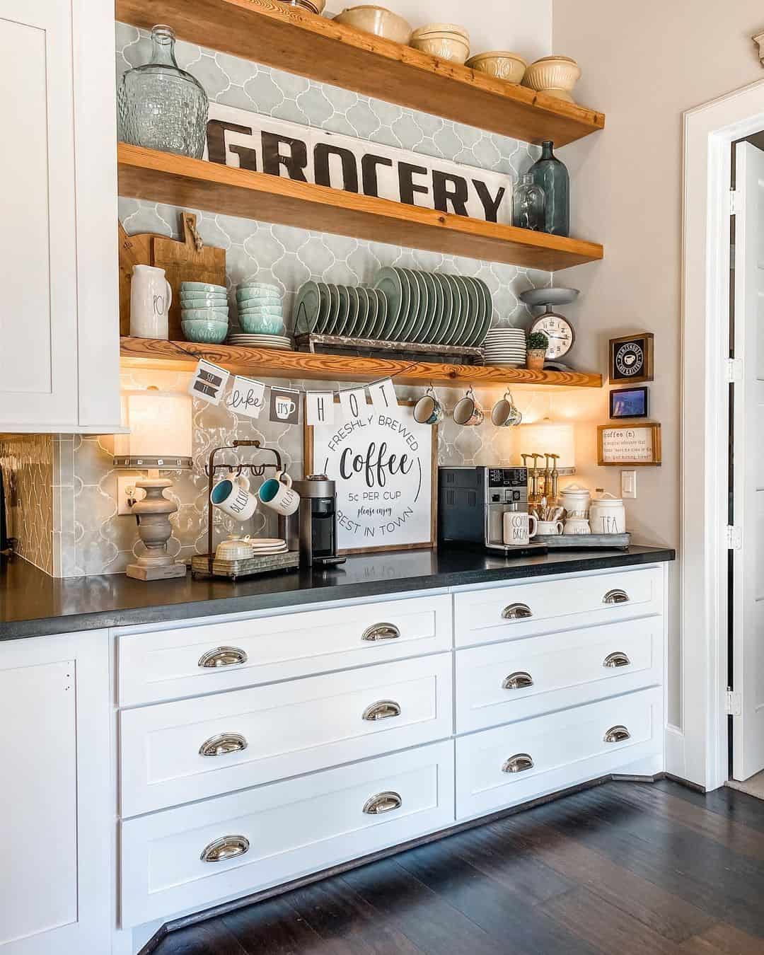 15 Built-In Coffee Bar Ideas for Your Own Private Café