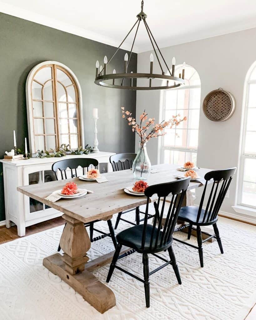 35 Farmhouse Dining Room Lighting Ideas that Fashionably Illuminate