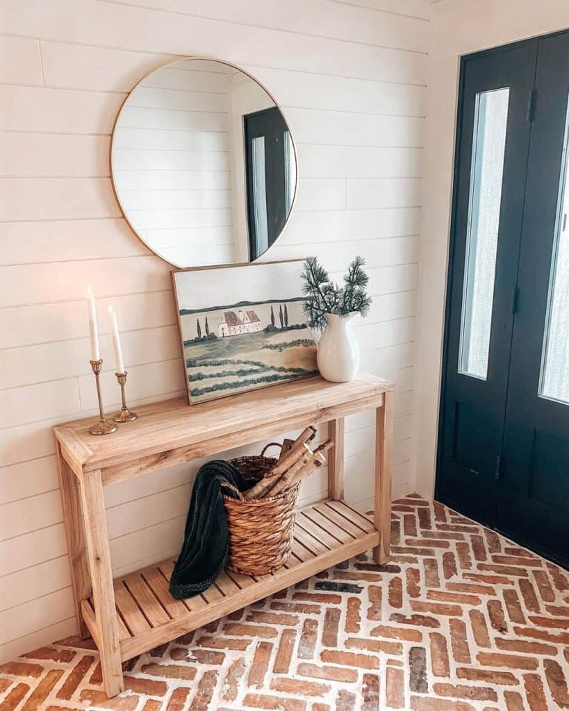 30 Ways to Style an Entryway Console Table