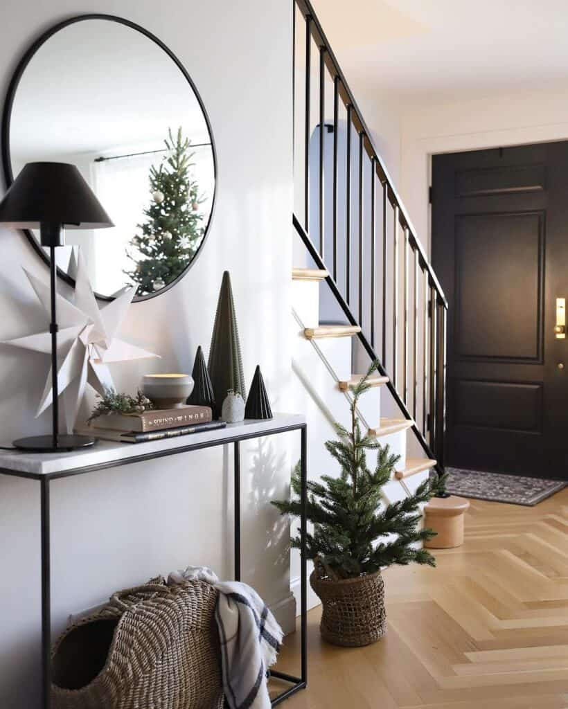 18 Under Stairs Console Table Ideas to Beautify this Tricky Space