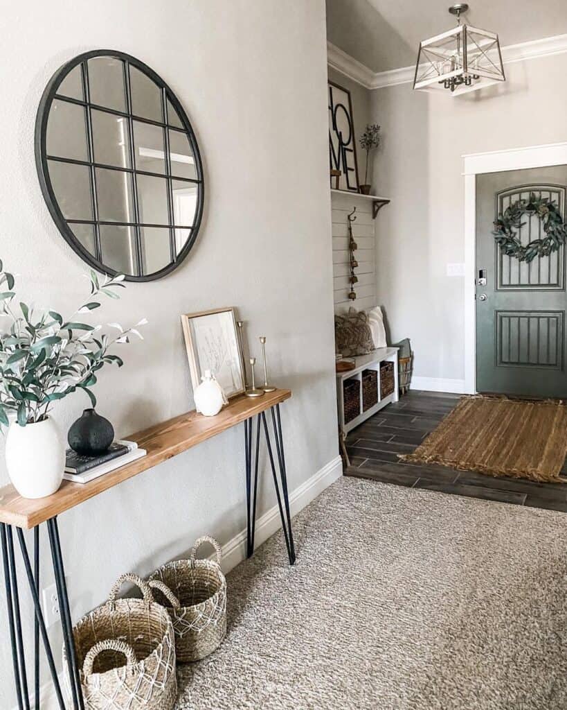 30 Ways to Style an Entryway Console Table