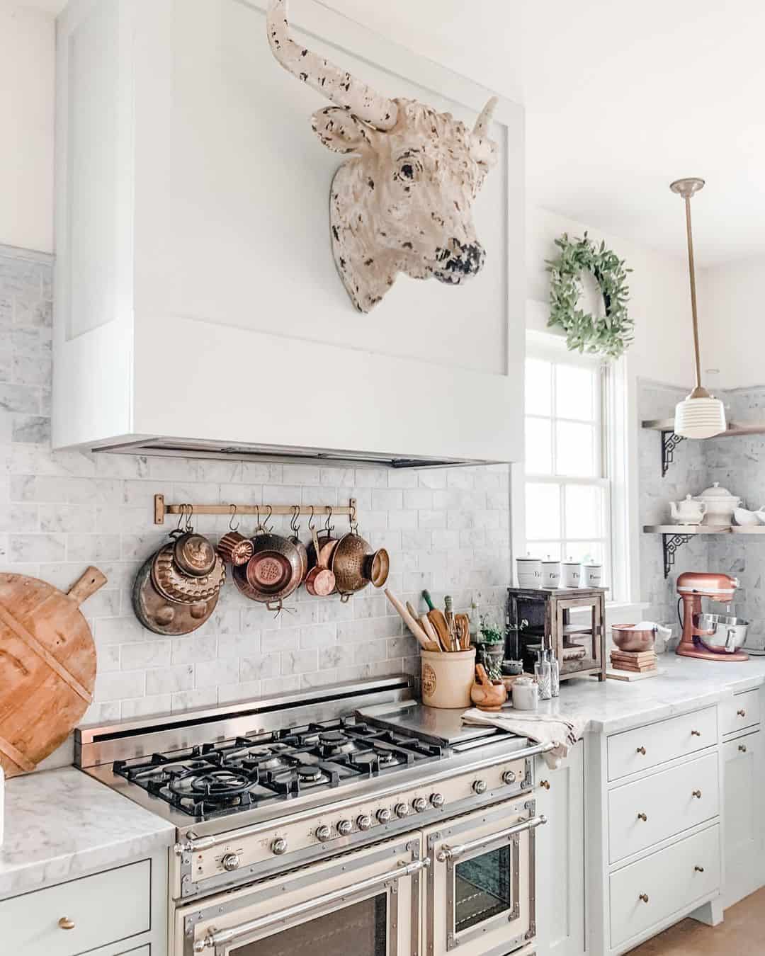Mixing Brass Hardware with Stainless Steel Appliances (30 Examples)
