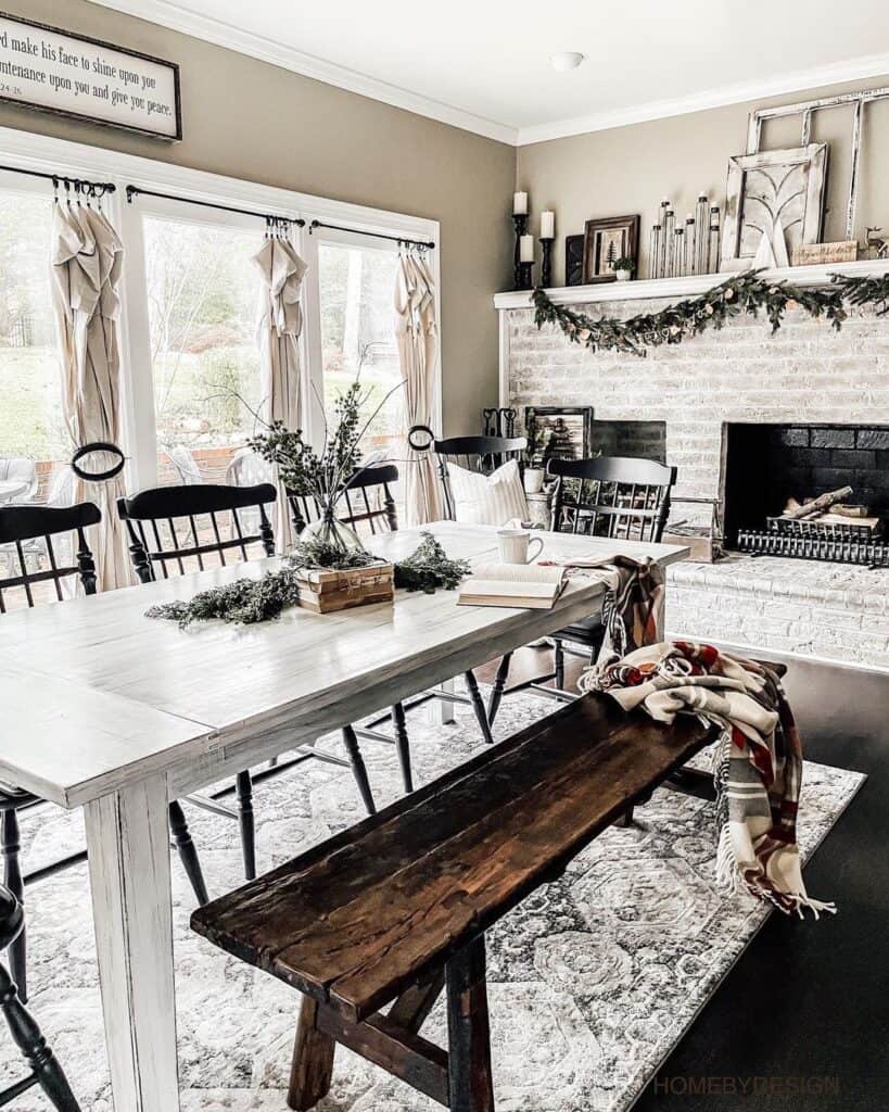 26 Dining Rooms with Fireplace That Feel Exceptionally Cozy