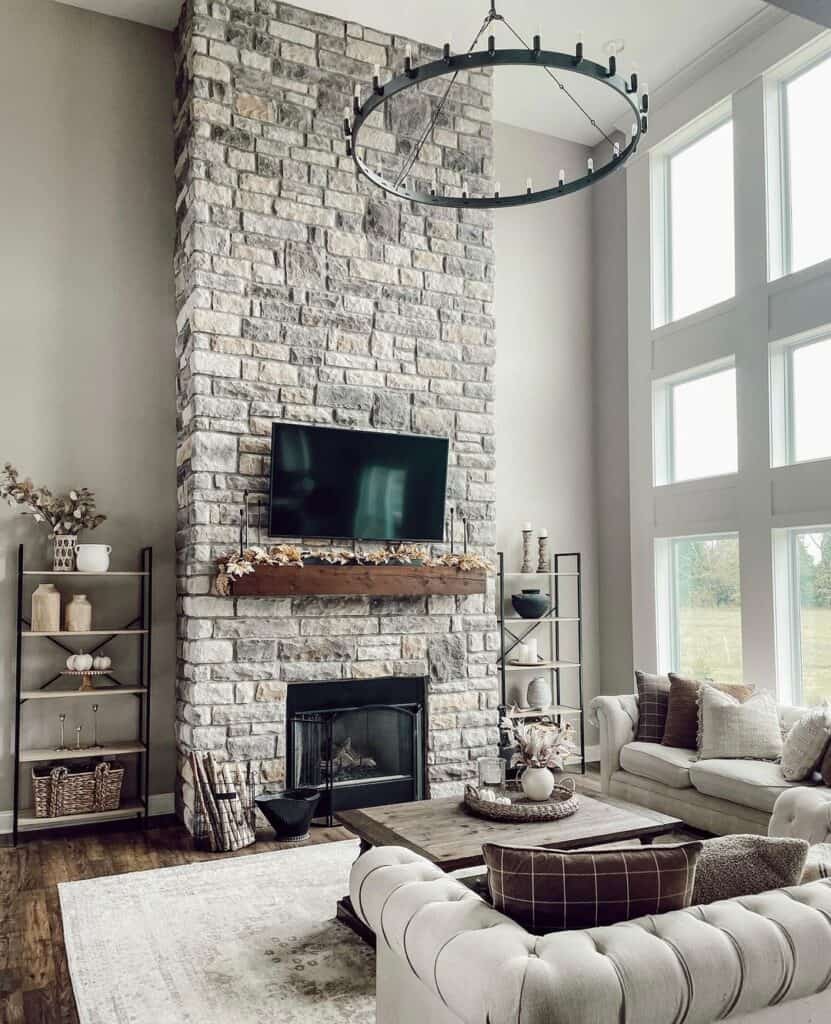 23 Remarkable Two-Story Fireplace Ideas to Transform Your Living Space