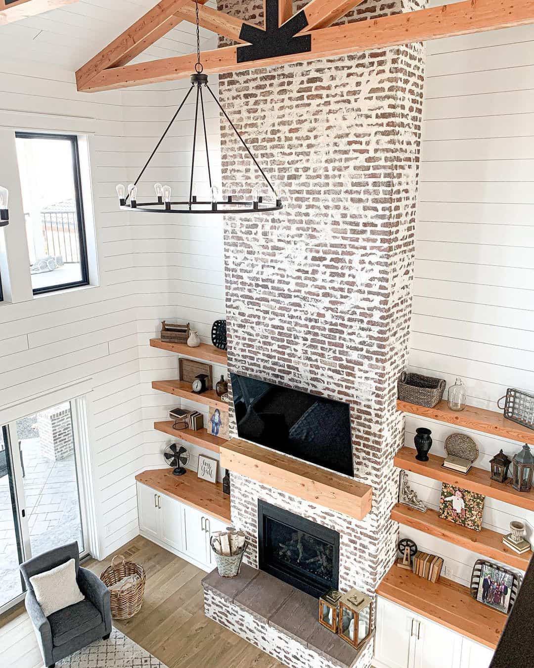 23 Remarkable Two-Story Fireplace Ideas to Transform Your Living Space