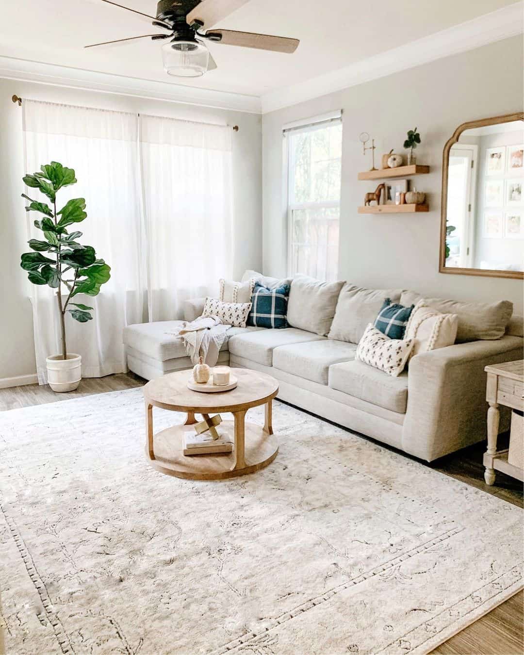 30 Light Wood Round Coffee Tables for a Great Neutral Accent