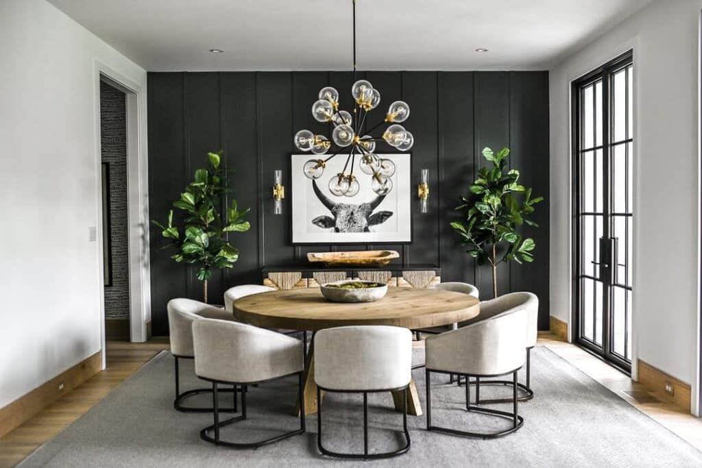 27 Rugs Under Round Tables to Add a Wow Factor in your Dining Room