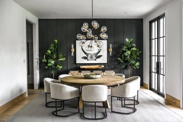27 Rugs Under Round Tables to Add a Wow Factor in your Dining Room