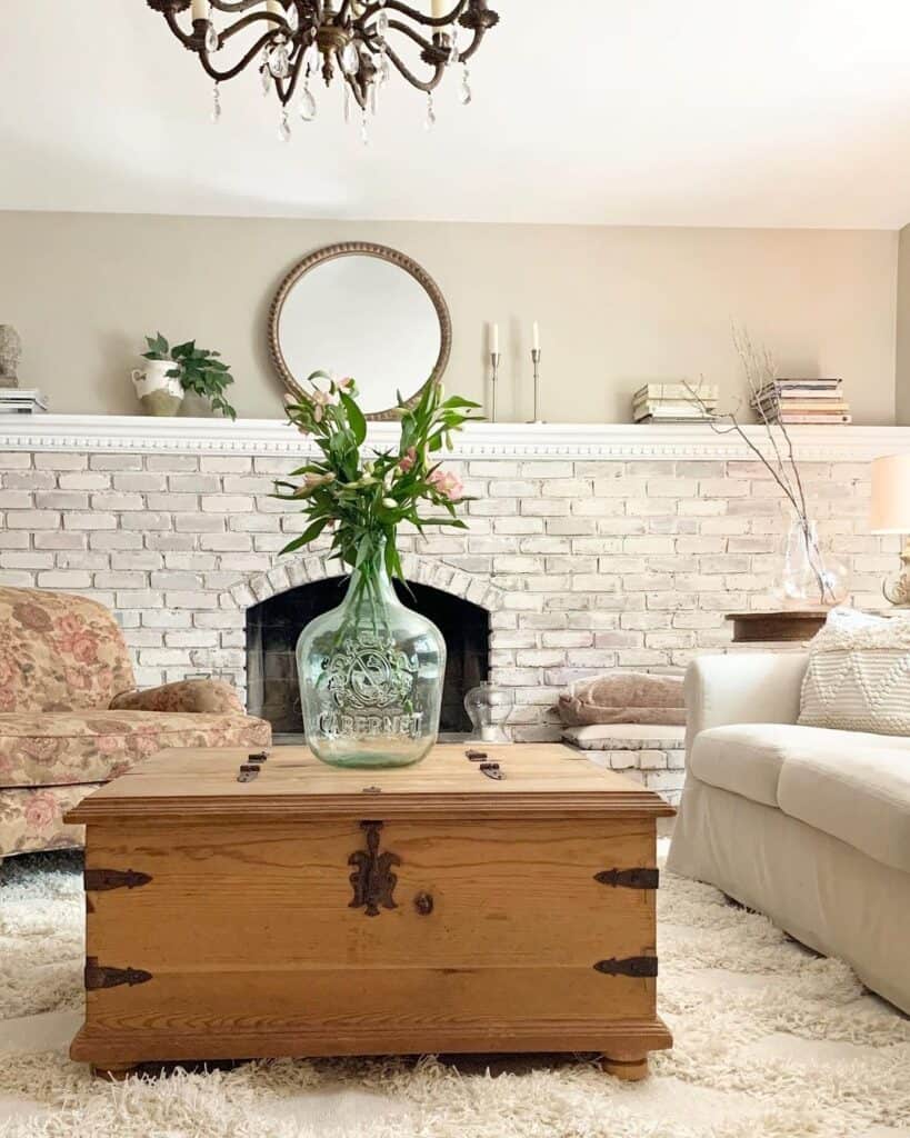 15 Gray Whitewash Brick Fireplace Ideas to Inspire Tranquility