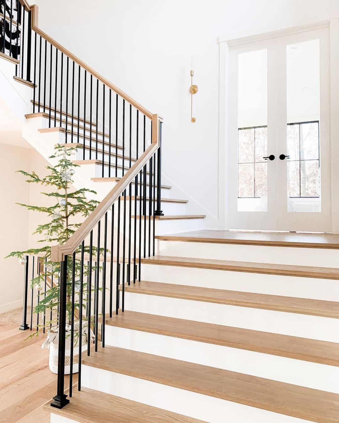 29 Refreshing Stair Riser Ideas We Can’t Get Enough of