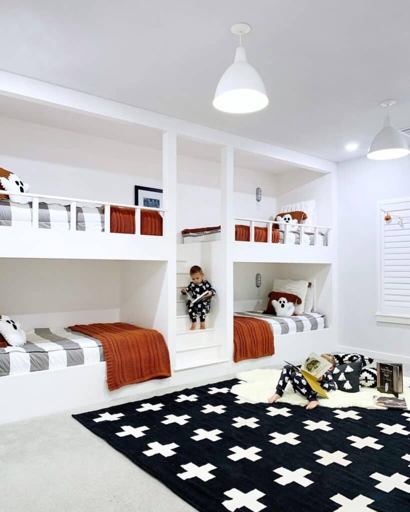 35 Seriously Cool Bunk Room Ideas for Big Families