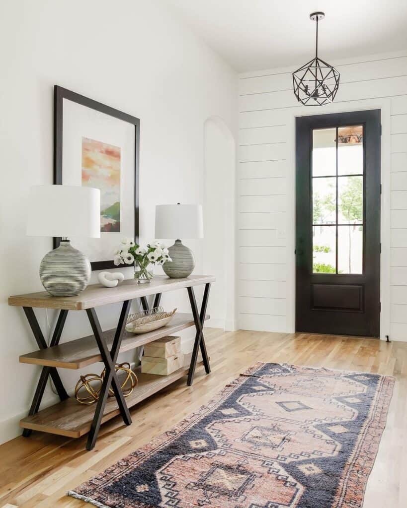 28 Stunning Console Table Lamp Ideas to Transform Your Hallway
