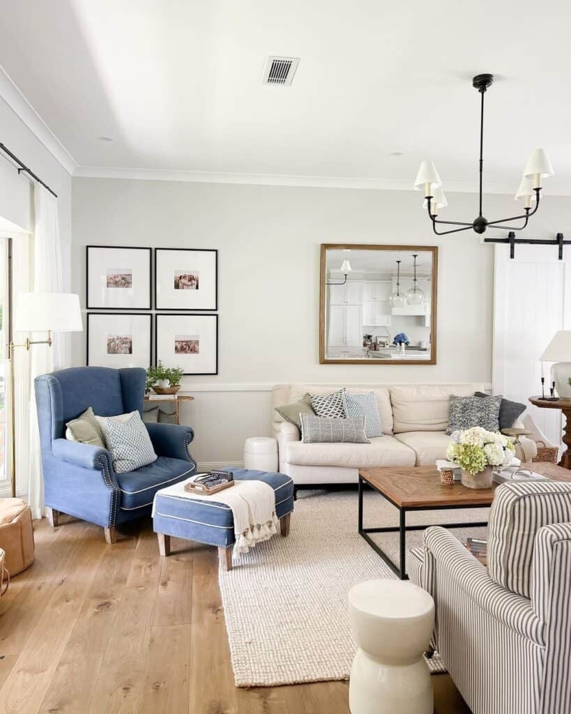 33 Mirror Above Couch Ideas That Will Add an Instant Depth