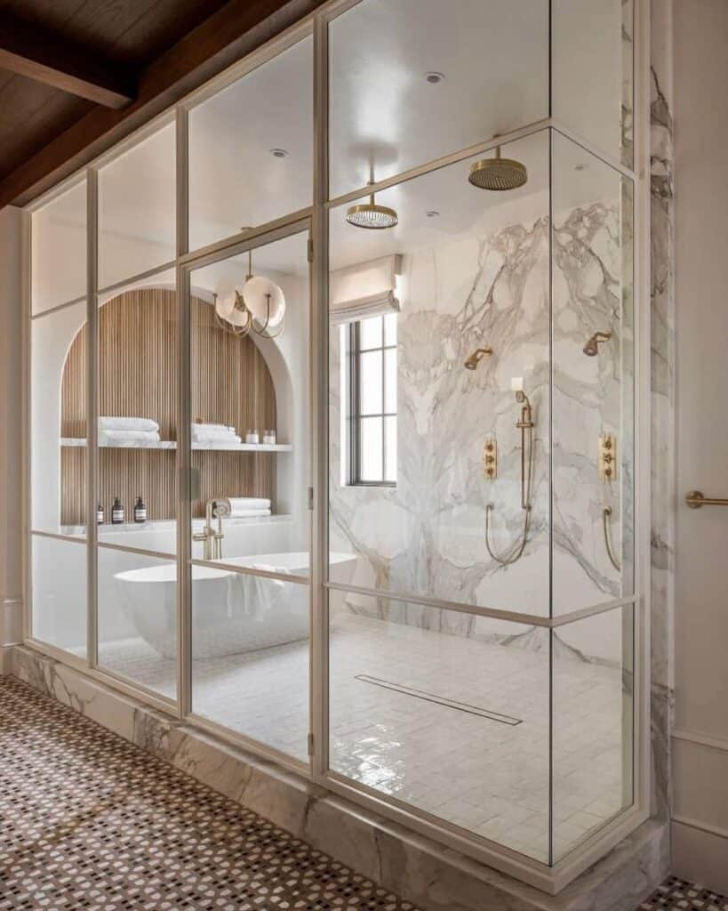 18 Amazing Large Tiles for Shower Walls to Enhance Your Home