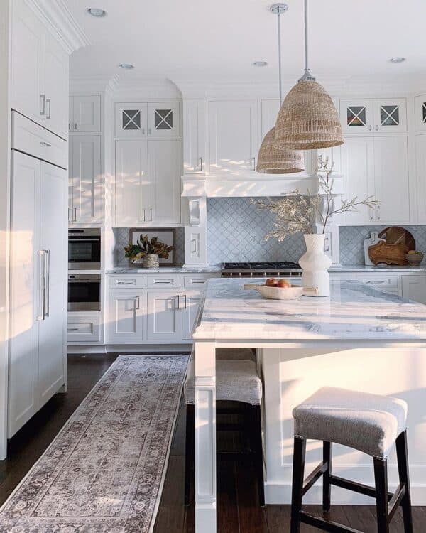 34 Sensational Kitchen Runner Rugs for a Dramatic Statement