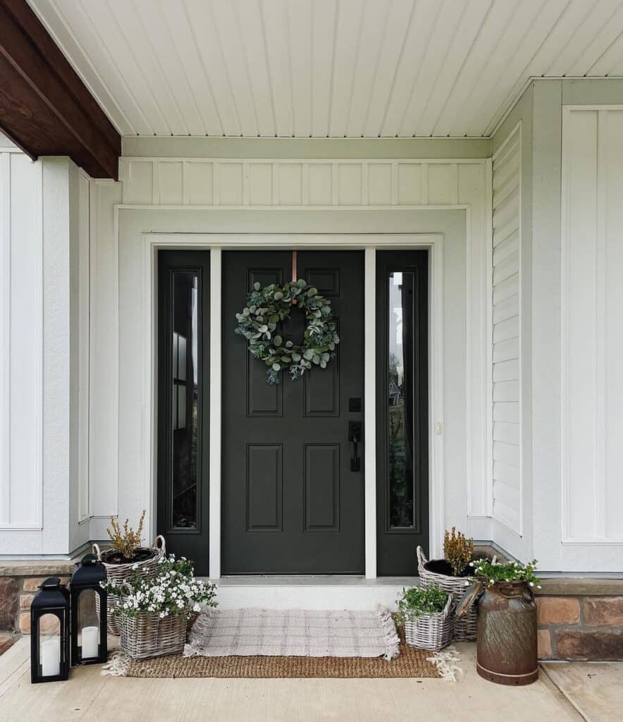 32 Classic Black Front Door Designs for a Timeless Look