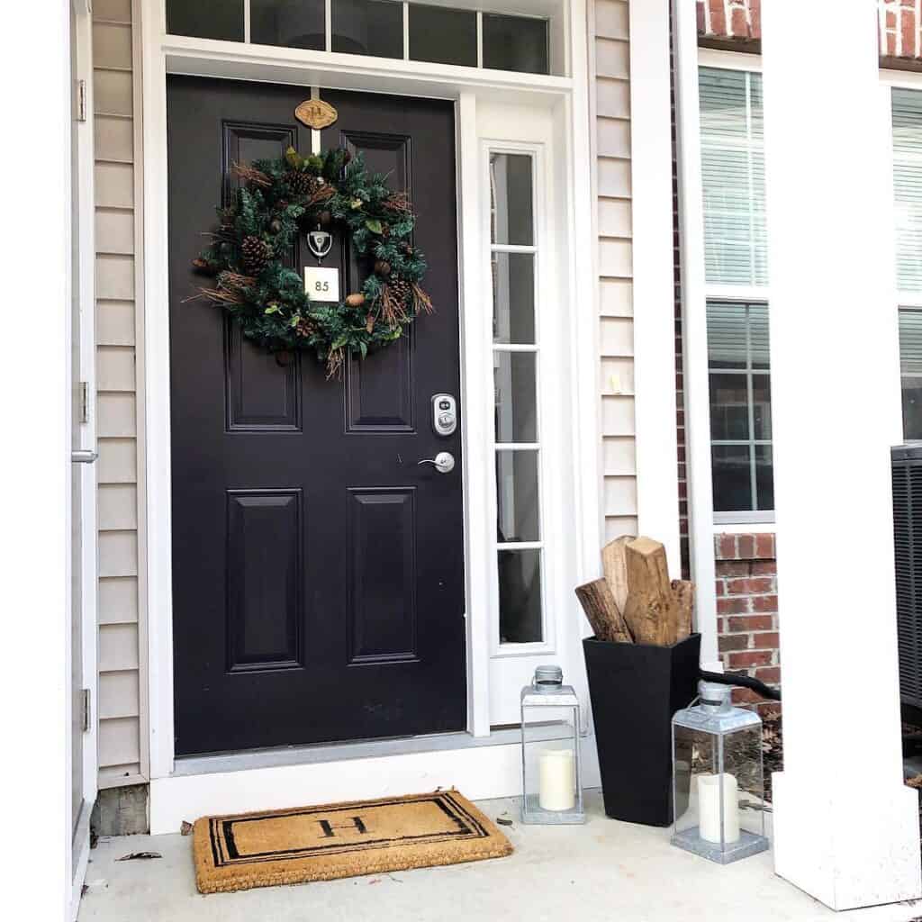 32 Classic Black Front Door Designs for a Timeless Look