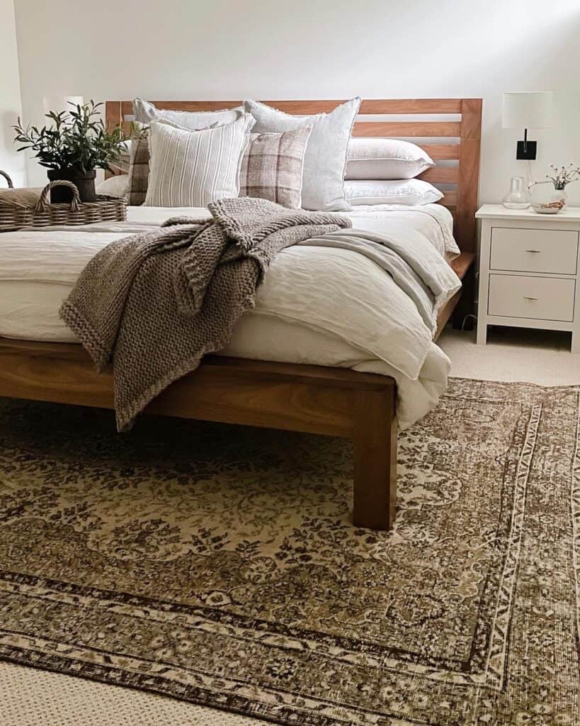35 Impressive Rug Under Bed Ideas to Transform a Bedroom