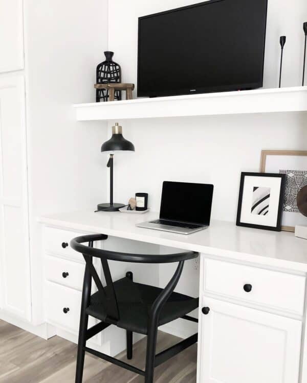19 Nifty Built-in Desk Ideas To Make the Most of a Small Space