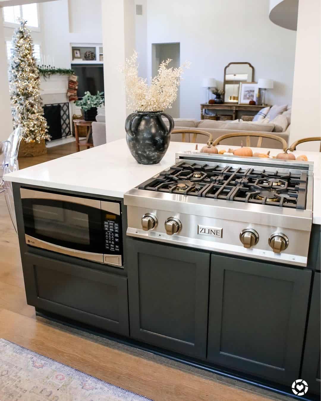 15 Microwave Built In Island Kitchens for Peak Efficiency