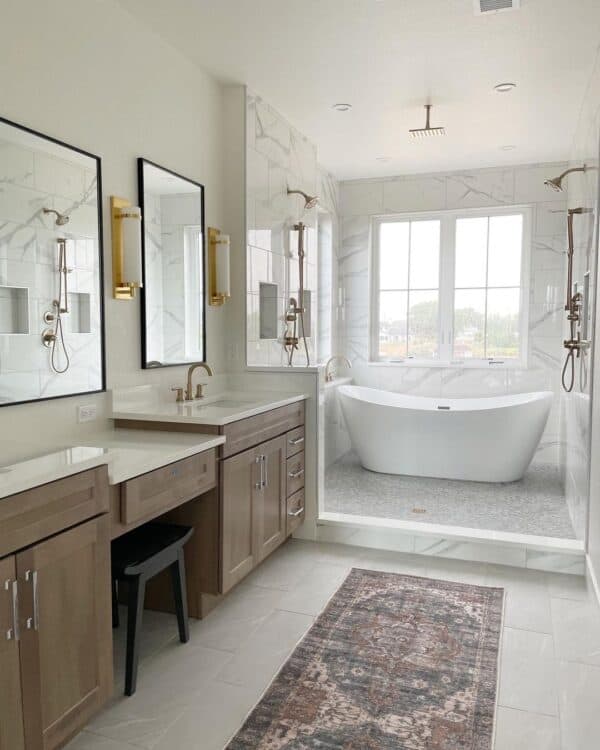 18 Amazing Large Tiles for Shower Walls to Enhance Your Home