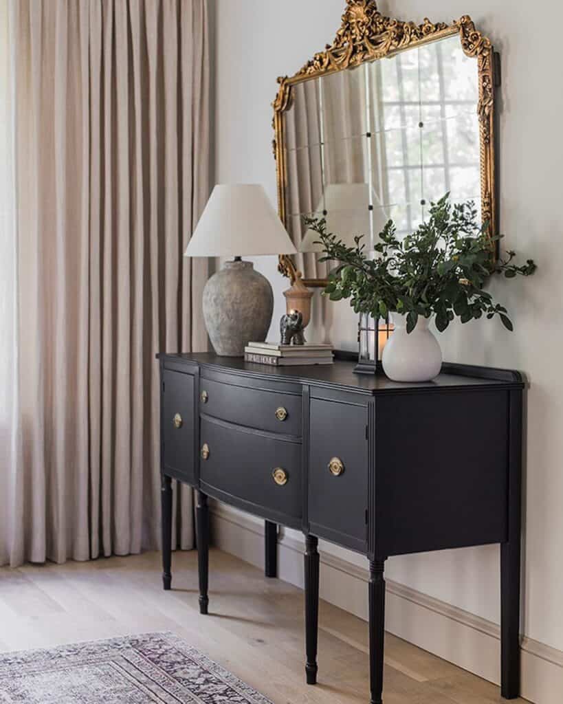 28 Farmhouse Black Sideboard Buffet Ideas For Every Budget