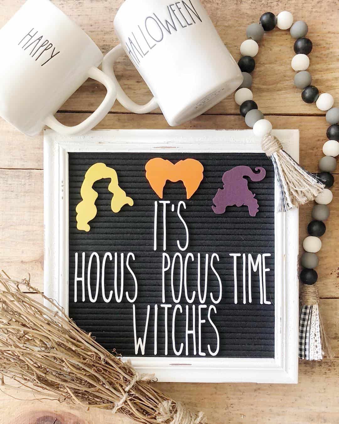 25 Wicked Ideas for Hocus Pocus Halloween Décor