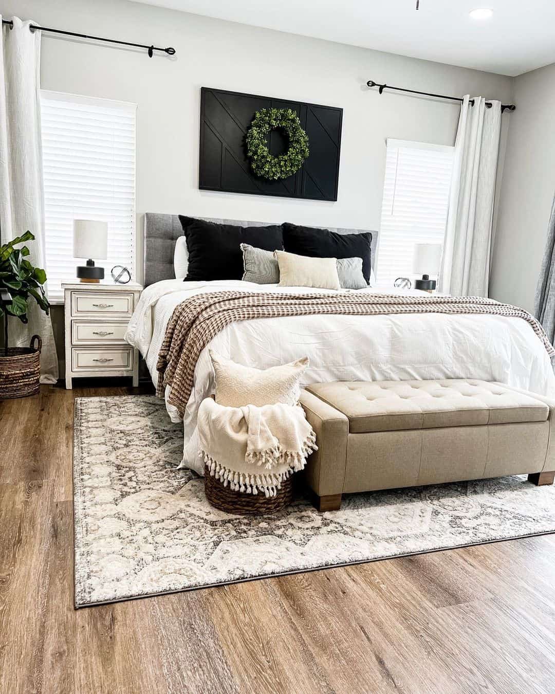35 Impressive Rug Under Bed Ideas to Transform a Bedroom