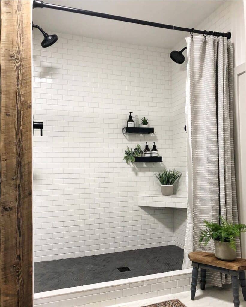28 Imaginative Ideas for a Subway Tile Bathroom