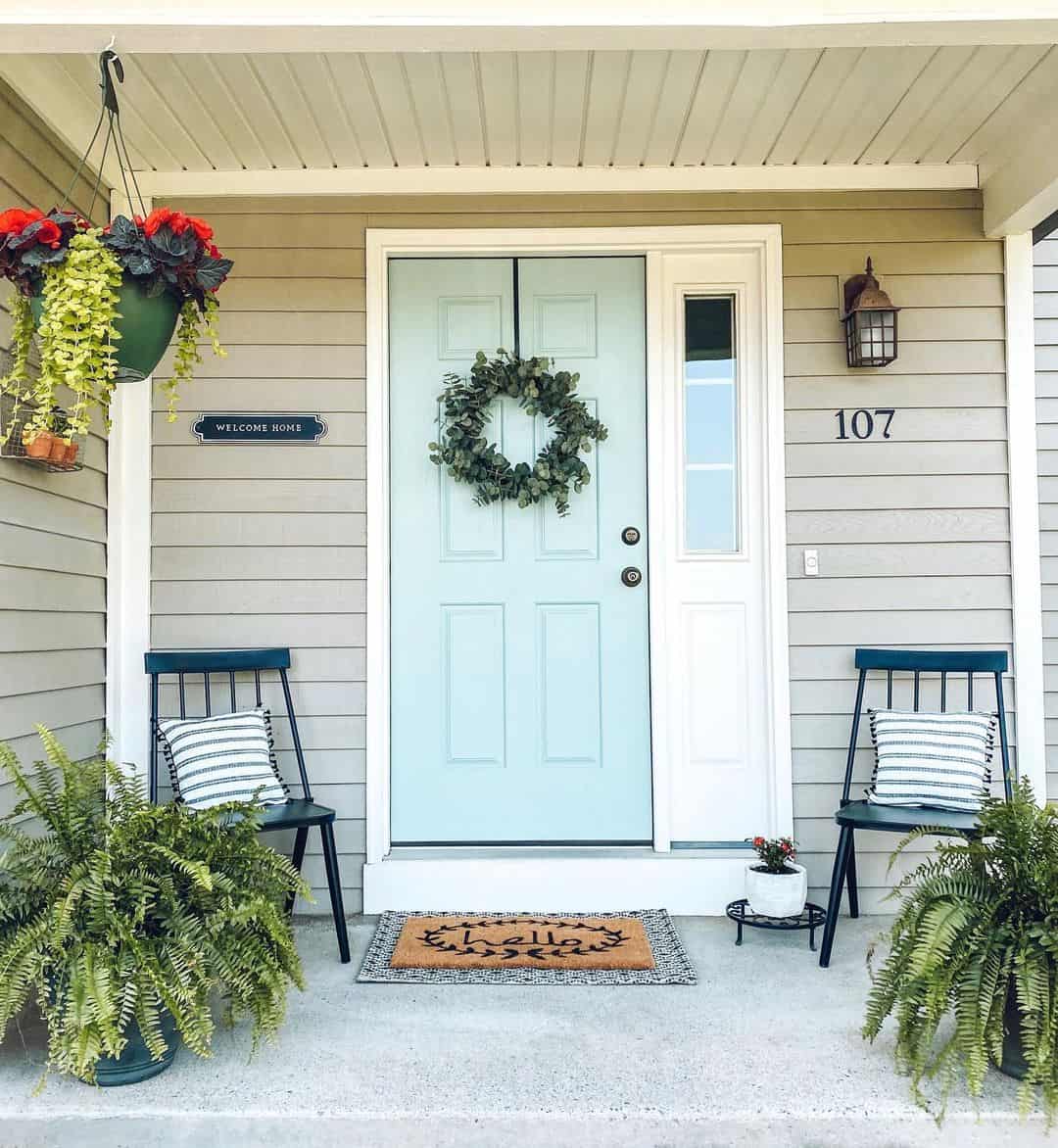 32 Inspiring Blue Front Door Ideas to Revive Your Home Exterior