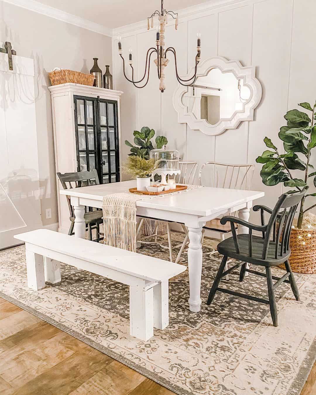 28 White Farmhouse Table Ideas That Will Amaze You