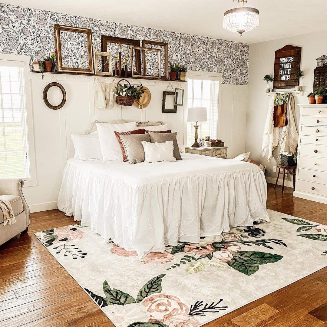 35 Impressive Rug Under Bed Ideas to Transform a Bedroom