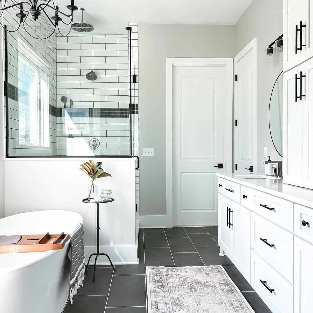 33 Stunning White Subway Tile with Gray Grout Ideas That Pop