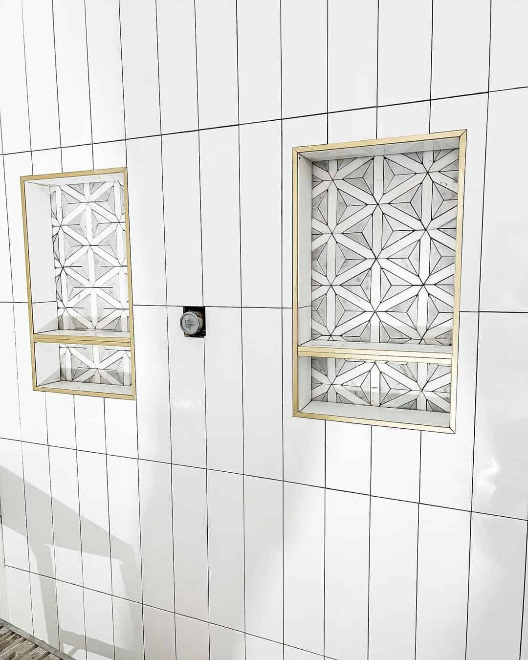 27 Shower Niche Trim Ideas to Finish Off Your Shower