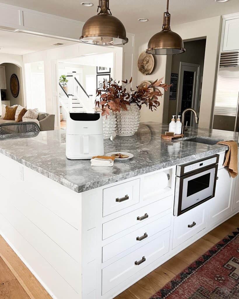 15 Microwave Built In Island Kitchens for Peak Efficiency