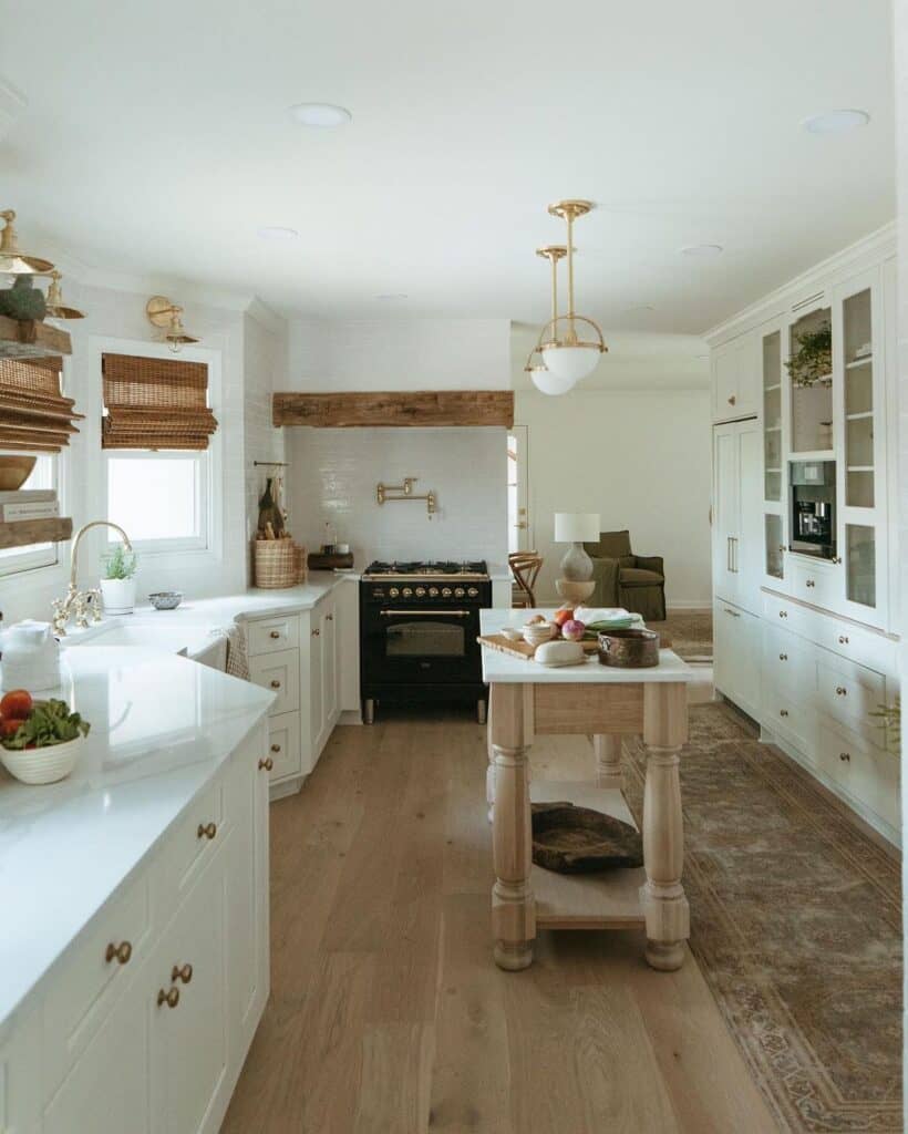 19 Wood Island Legs for Style and Support in Your Kitchen