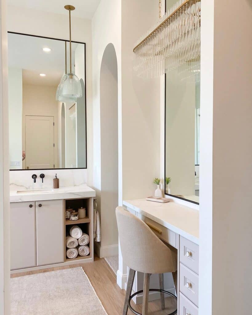 21 Fabulous Makeup Vanity Ideas To Help You Get The Right Look