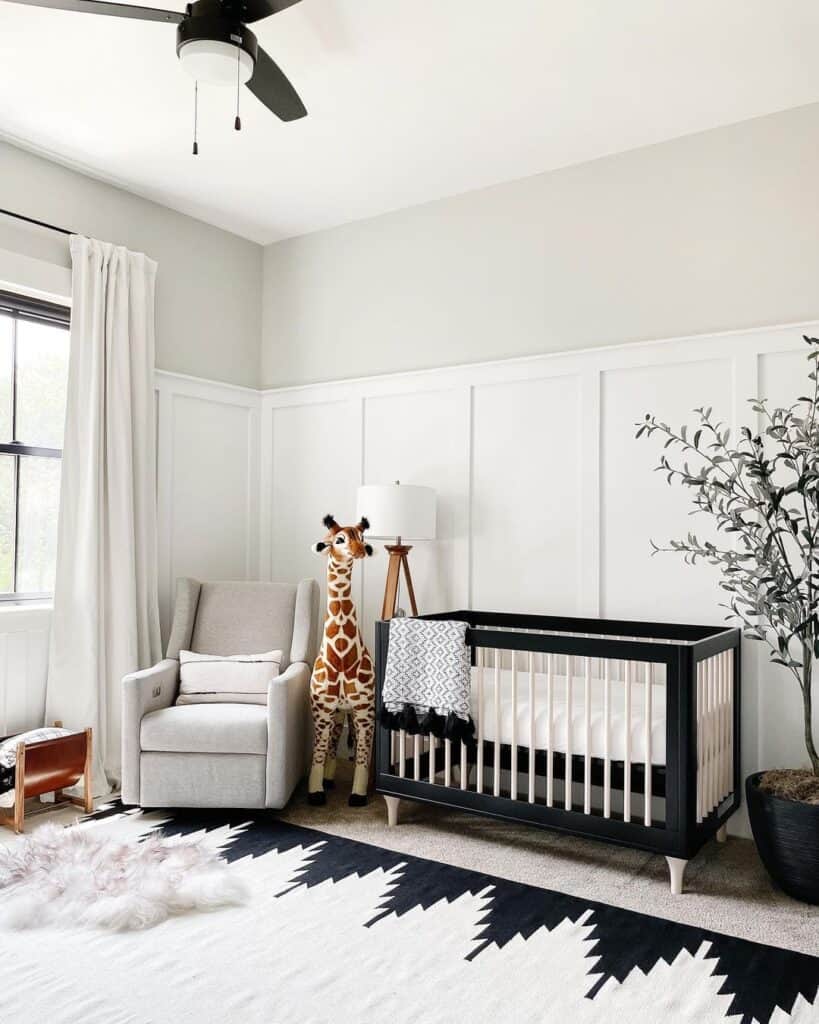 15 Black and White Nursery Ideas for Babies with Style